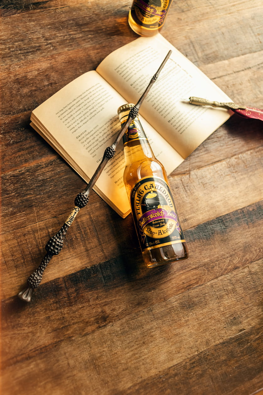 Flying Cauldron Landing Page – Virgil's Soda