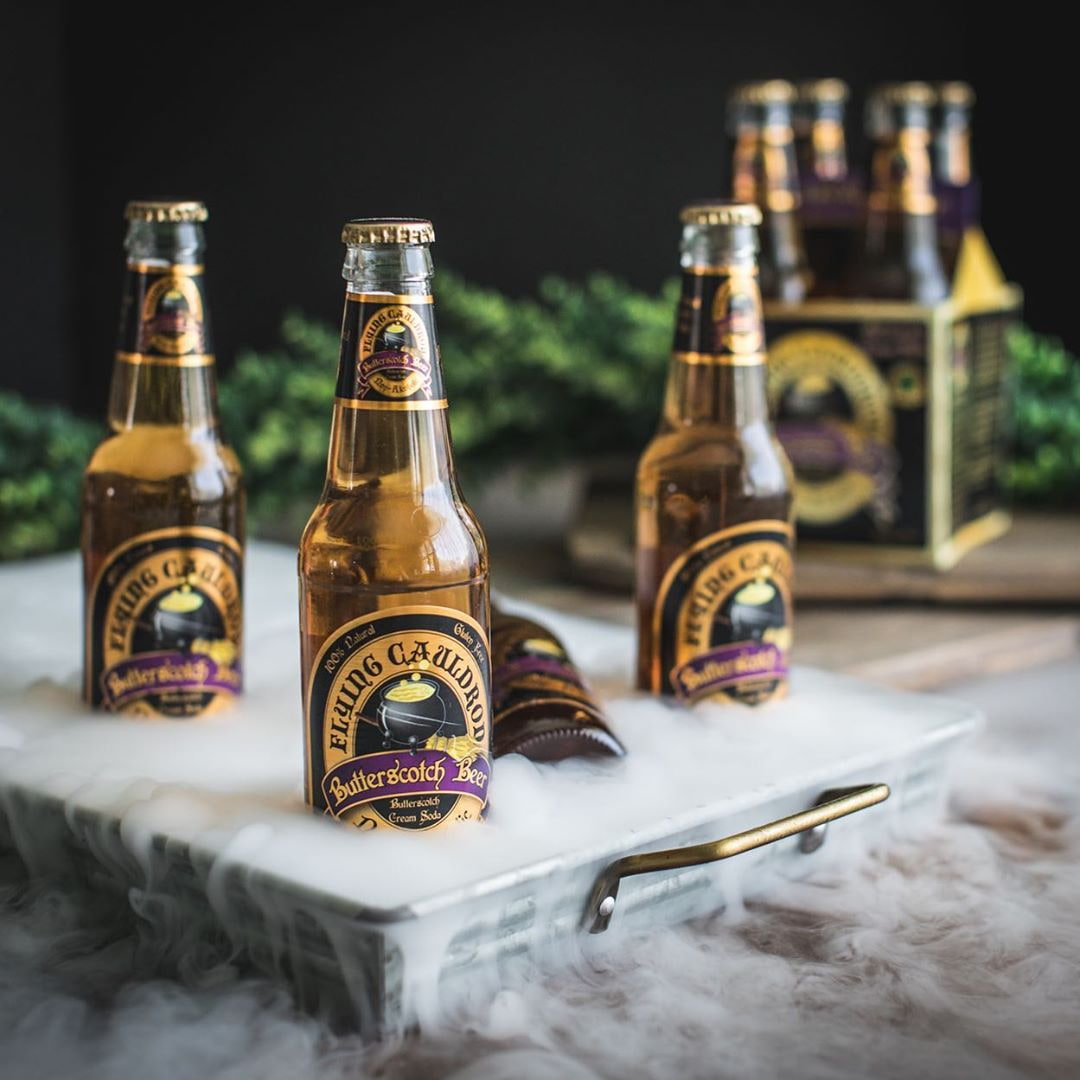 Flying Cauldron Landing Page – Virgil's Soda